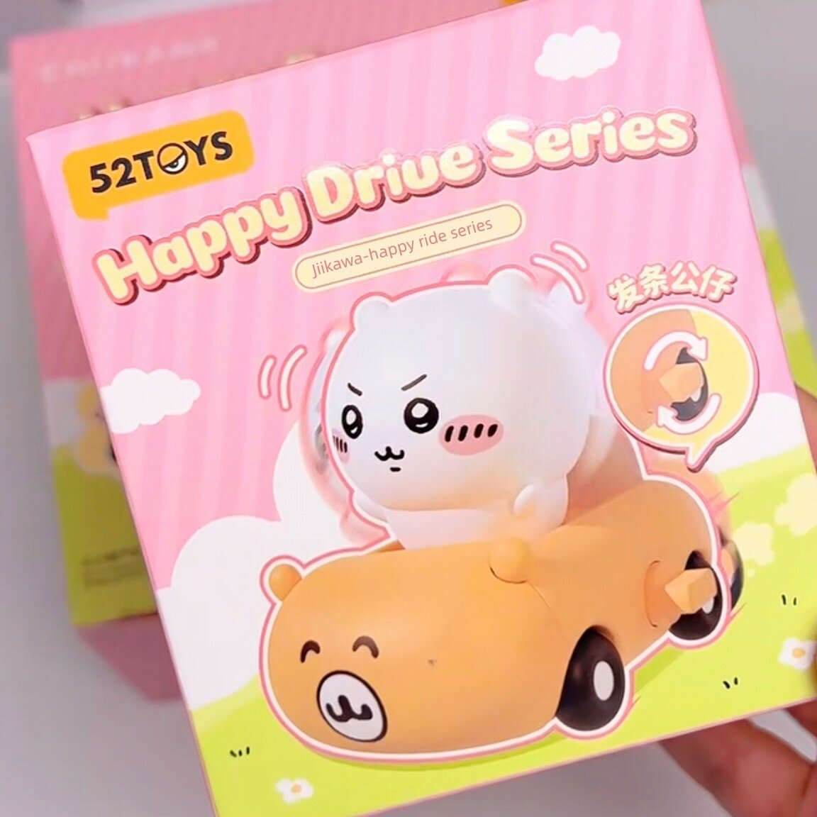 Оригинальная коллекционная фигурка 52TOYS Chiikawa Mealtime Blind Box: модная игрушка-украшение Усаги Happy Ride - 1