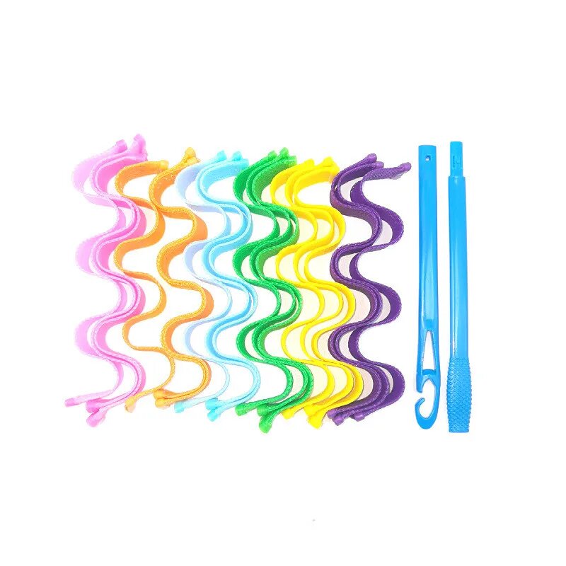 Набор волшебных бигуди для волос 12 шт. 6 kinds of color