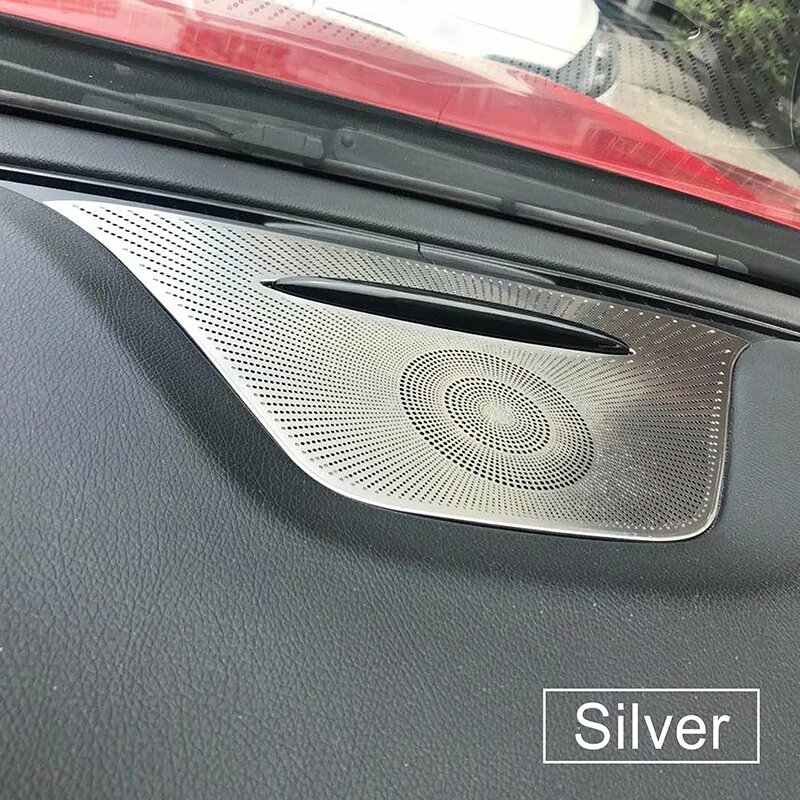 Накладка на динамик Silver для Mercedes-Benz A, GLA, CLA