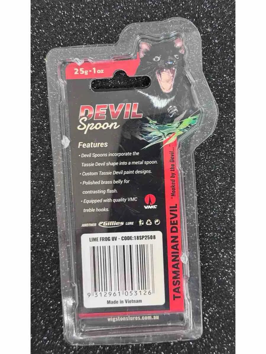 Блесна оригинал Tasmanian Devil Devil Spoon. 25 гр. — фото 1