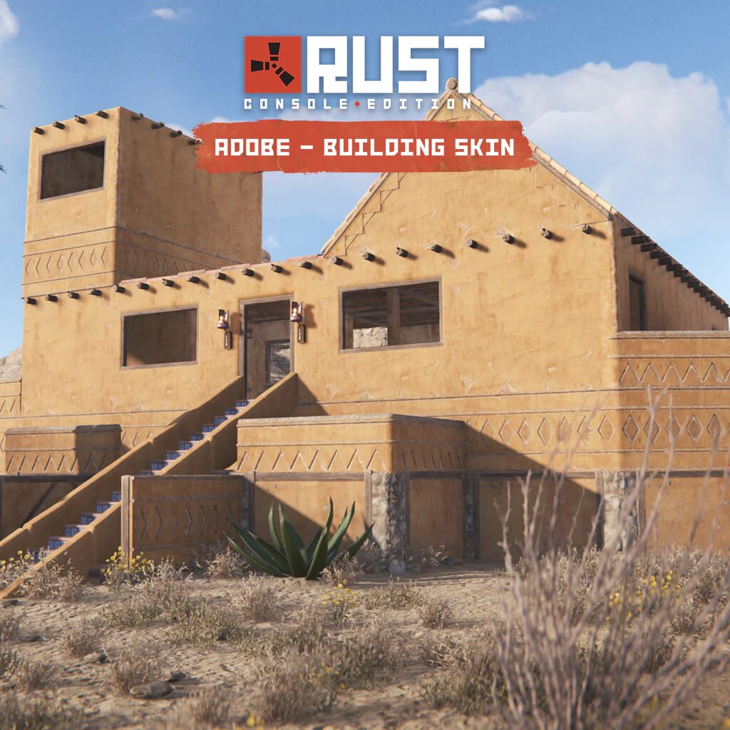 Дополнение Rust - Adobe Building Skin, цифровое издание PlayStation 5, регион Турция / код пополнения баланса