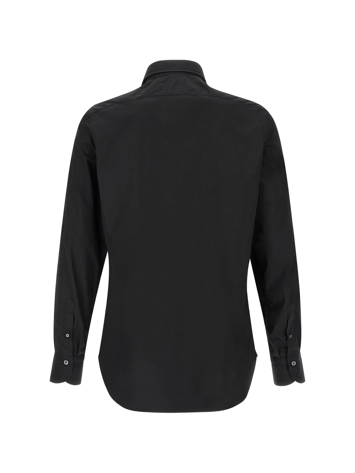 Рубашка Finamore Napoli, размер 2XL, black / black — фото 1