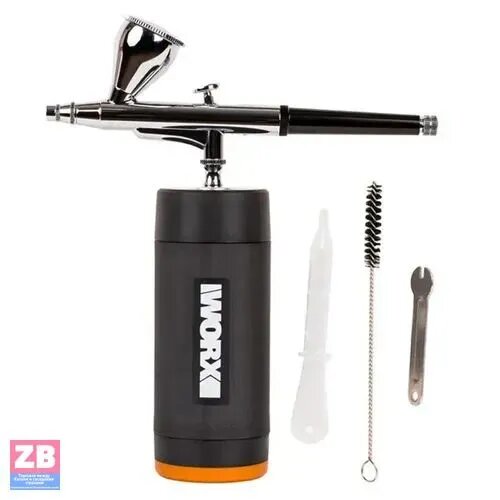 Краскопульт аккумуляторный WORX Аккумуляторная кисточка, 20В, без АКБ и ЗУ