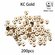 Бусины-разделители KC Gold 5mm, 200шт