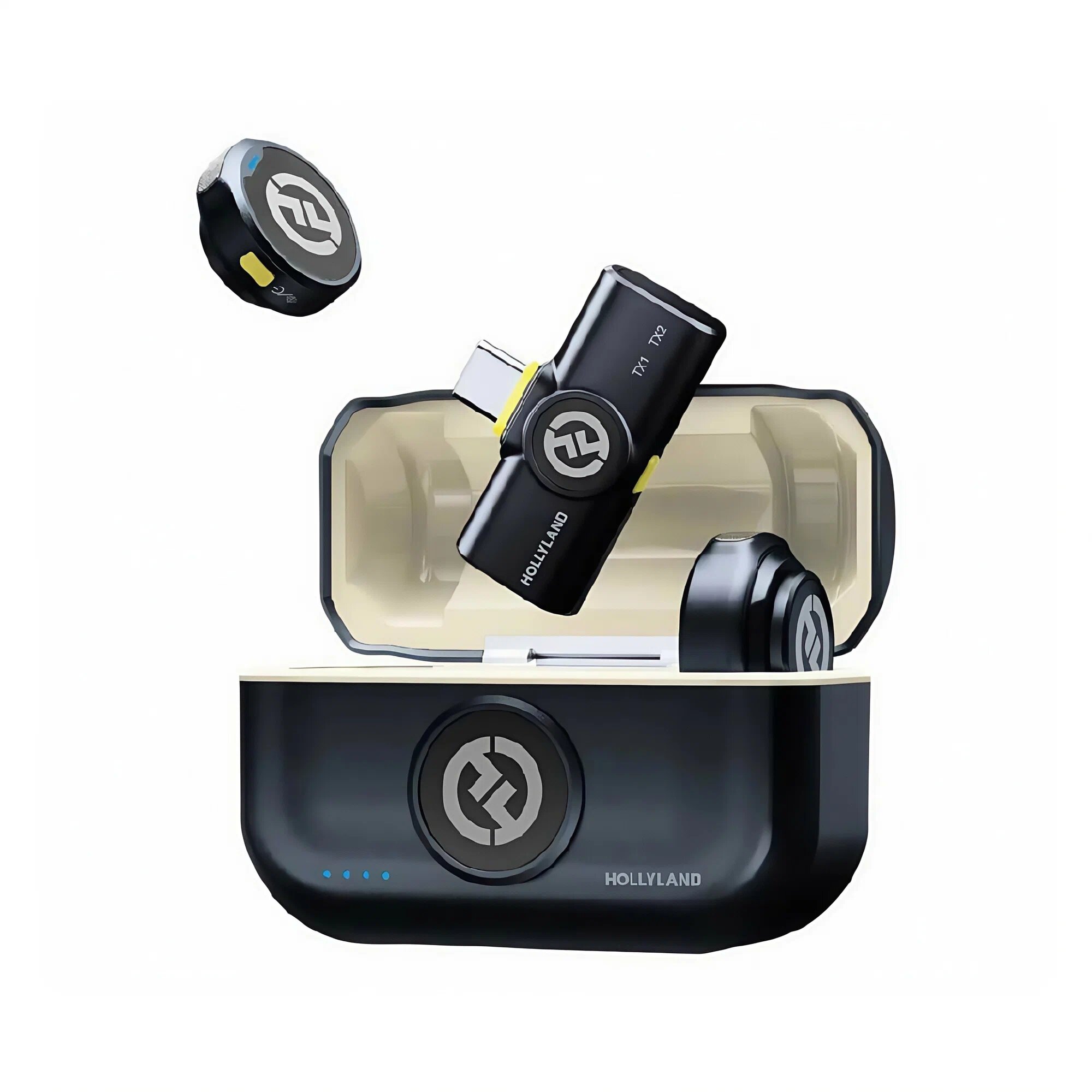 Беспроводной микрофон Радиосистема Hollyland Lark M2 Mobile - USB-C (чёрный)