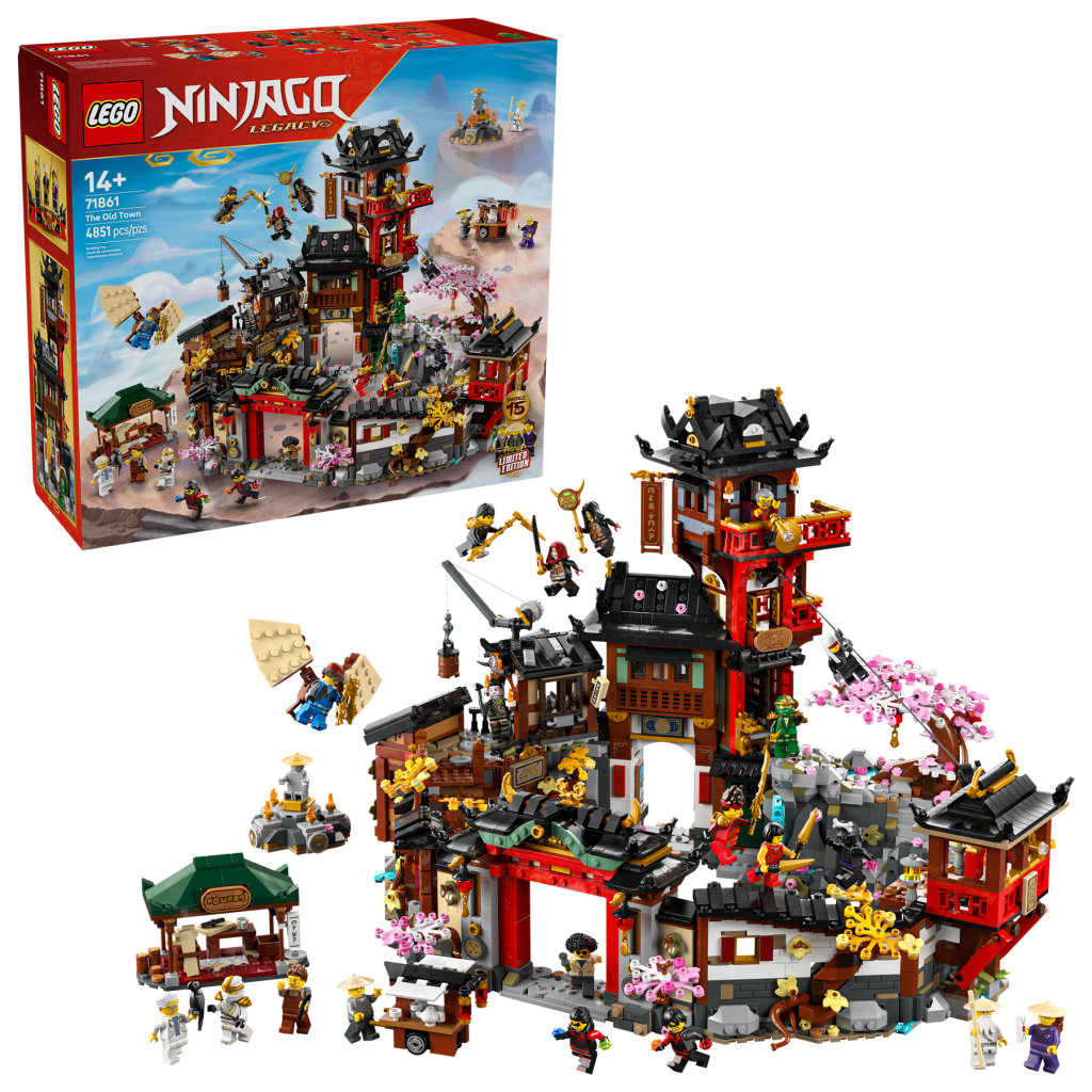 Конструктор LEGO Ninjago Старый город 71861, 4851 деталь, от 14 лет