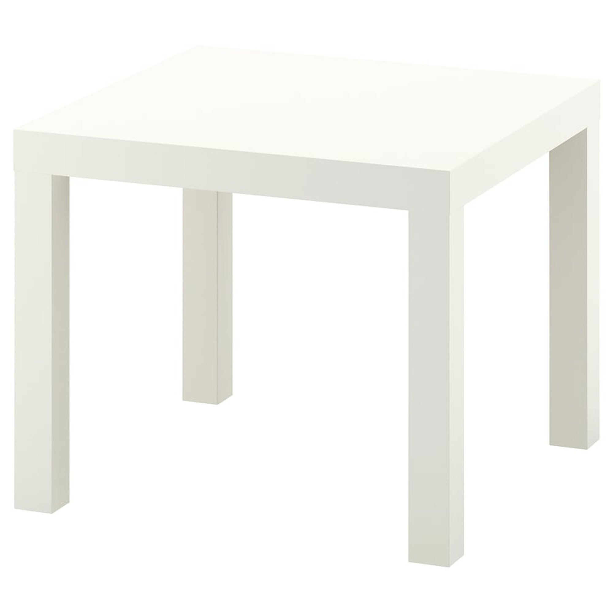 Кофейный столик IKEA LACK, цвет белый 55x55см, 304.499.08