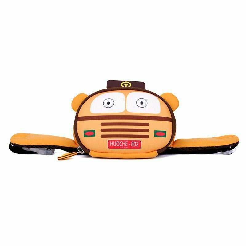 Стильная детская поясная сумка-кроссбоди, мини-сумка на грудь для мальчиков и девочек, подходит для прогулок в детском саду и в качестве автомобильного кошелька для мелочи.