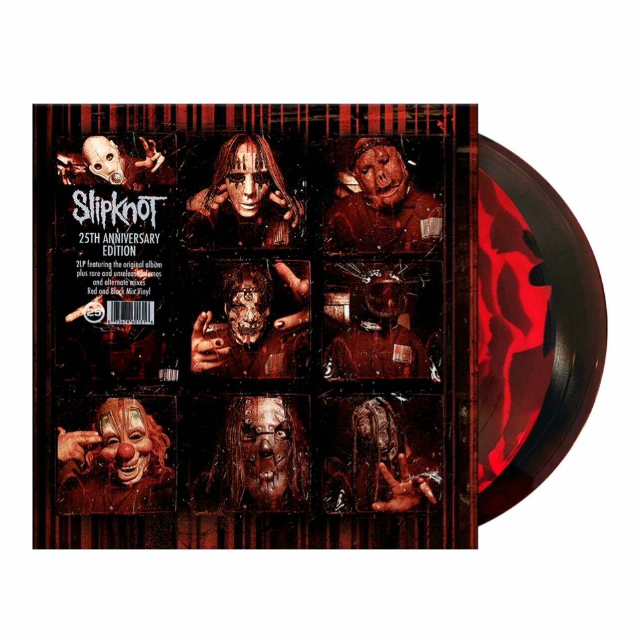 Виниловая пластинка Slipknot - Slipknot (Red And Black Mix)