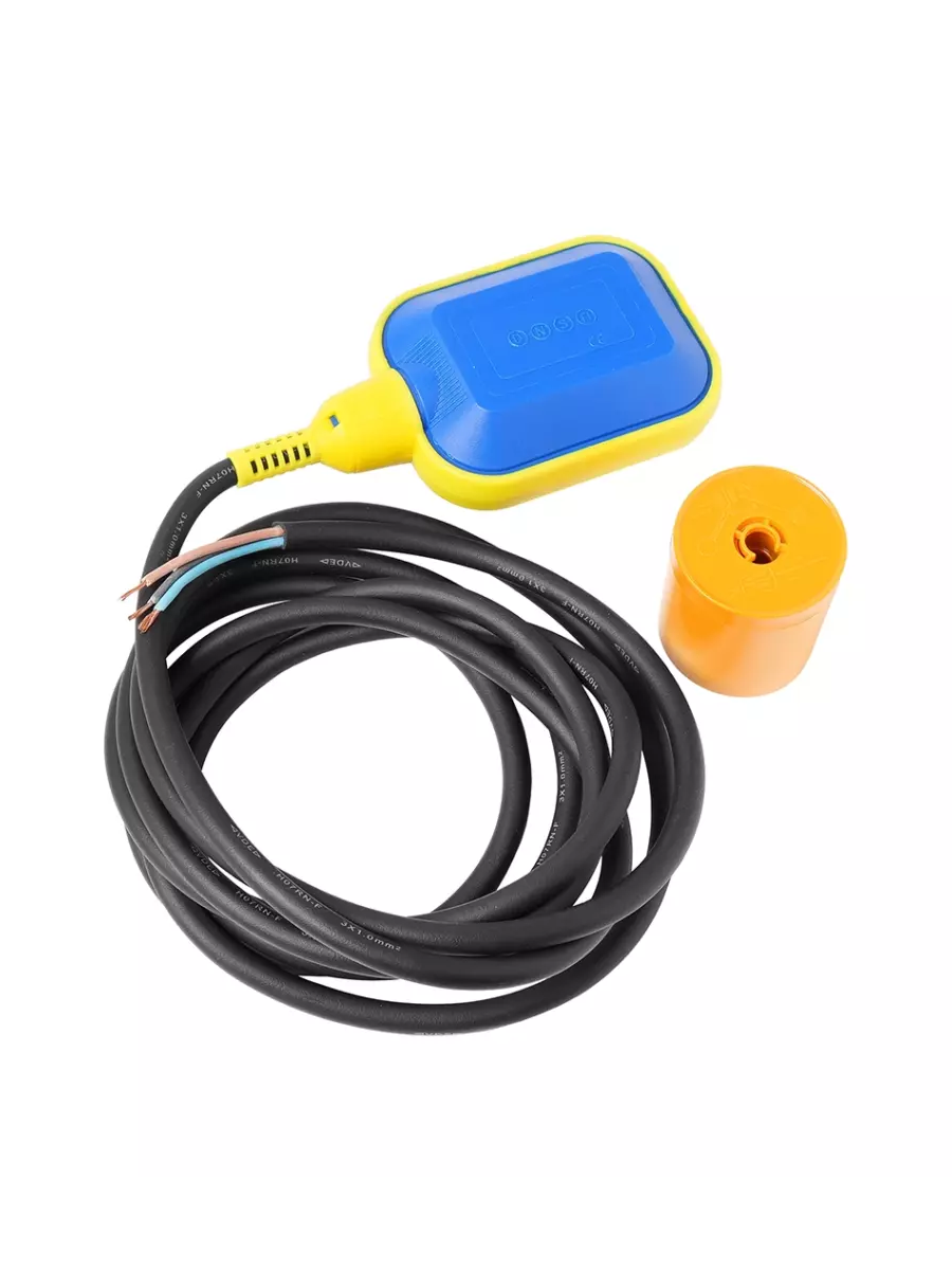 Поплавковый выключатель VIEIR VER2.7, 3 м, IP68, 16 А, кабель 3 метра