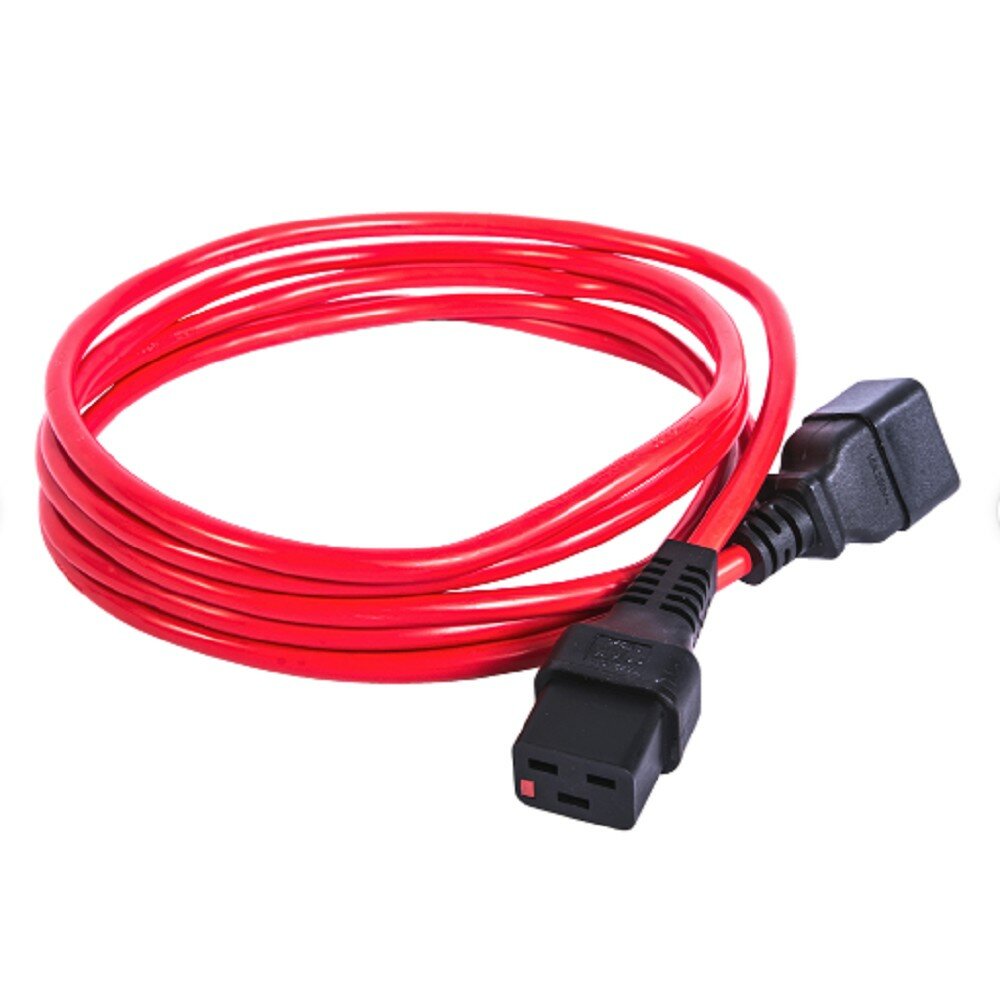 Кабель питания ЦМО R-16-Cord-C19-C20-1.8-Red 1.8 м