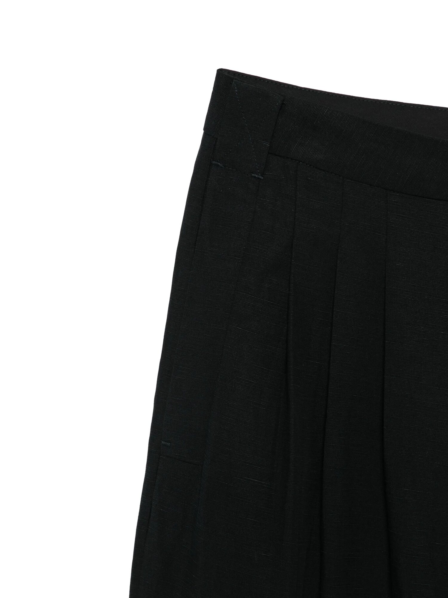 Брюки Rag & Bone Pleated trousers, размер 6, black/black — фото 1
