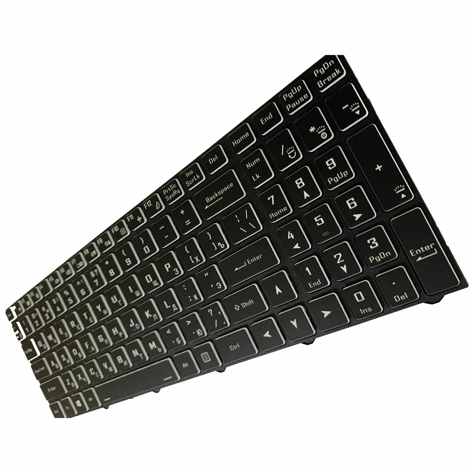 Клавиатура для ноутбука Hasee GX8 GX9 ZX7 ZX8 TX6 TX7 TX8 TX9 GX7 Z7-CT7NA, раскладка RU. клавиатура ноутбука