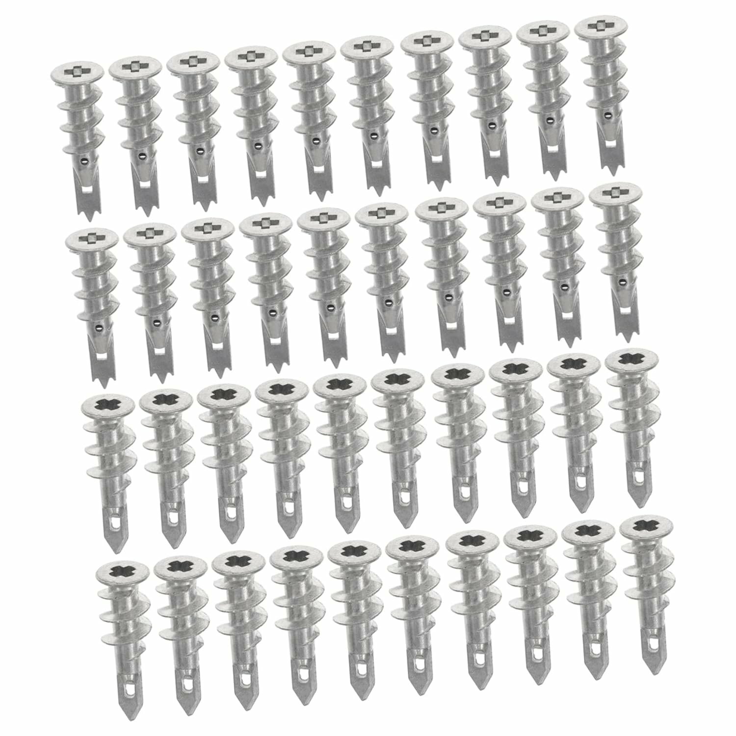 Анкер для гипсокартона Распорный болт Дюбеля Самосверлящие настенные анкеры Сменные анкеры для гипсокартона