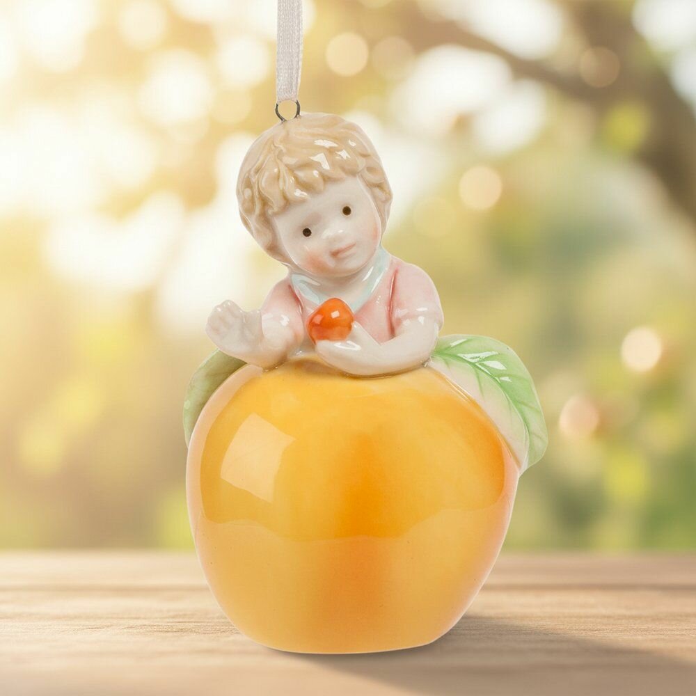 Колокольчик Девочка-персик