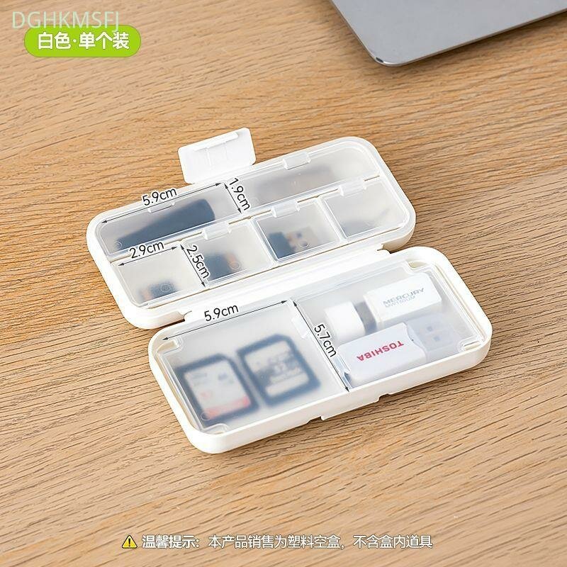 Кейс для флэшки и SD-карт, органайзер USB хранения