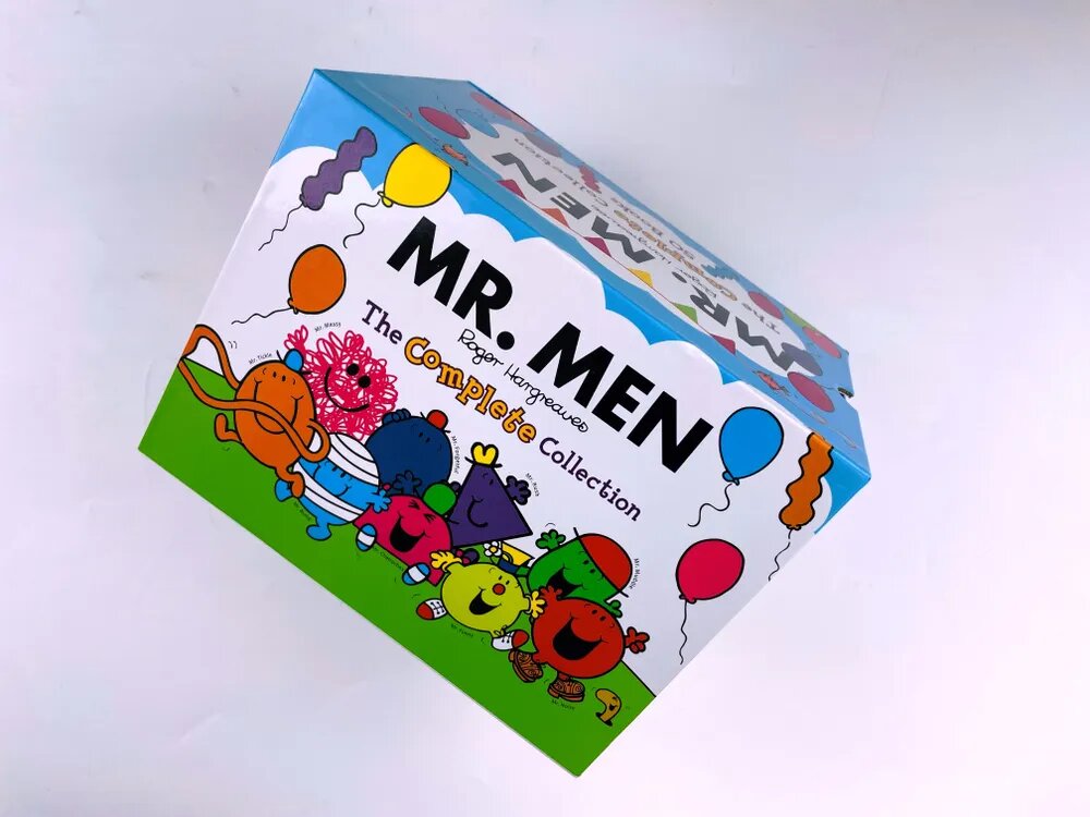 Mr Men: The Complete Collection set of 50 books Hargreaves Roger, печатная и видеопродукция 18+