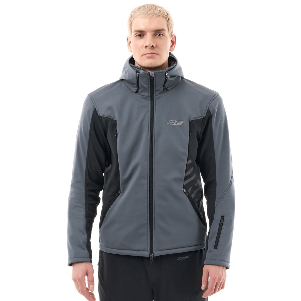Мотокуртка Dragonfly Толстовка-Urban-Man Grey. L. Серый