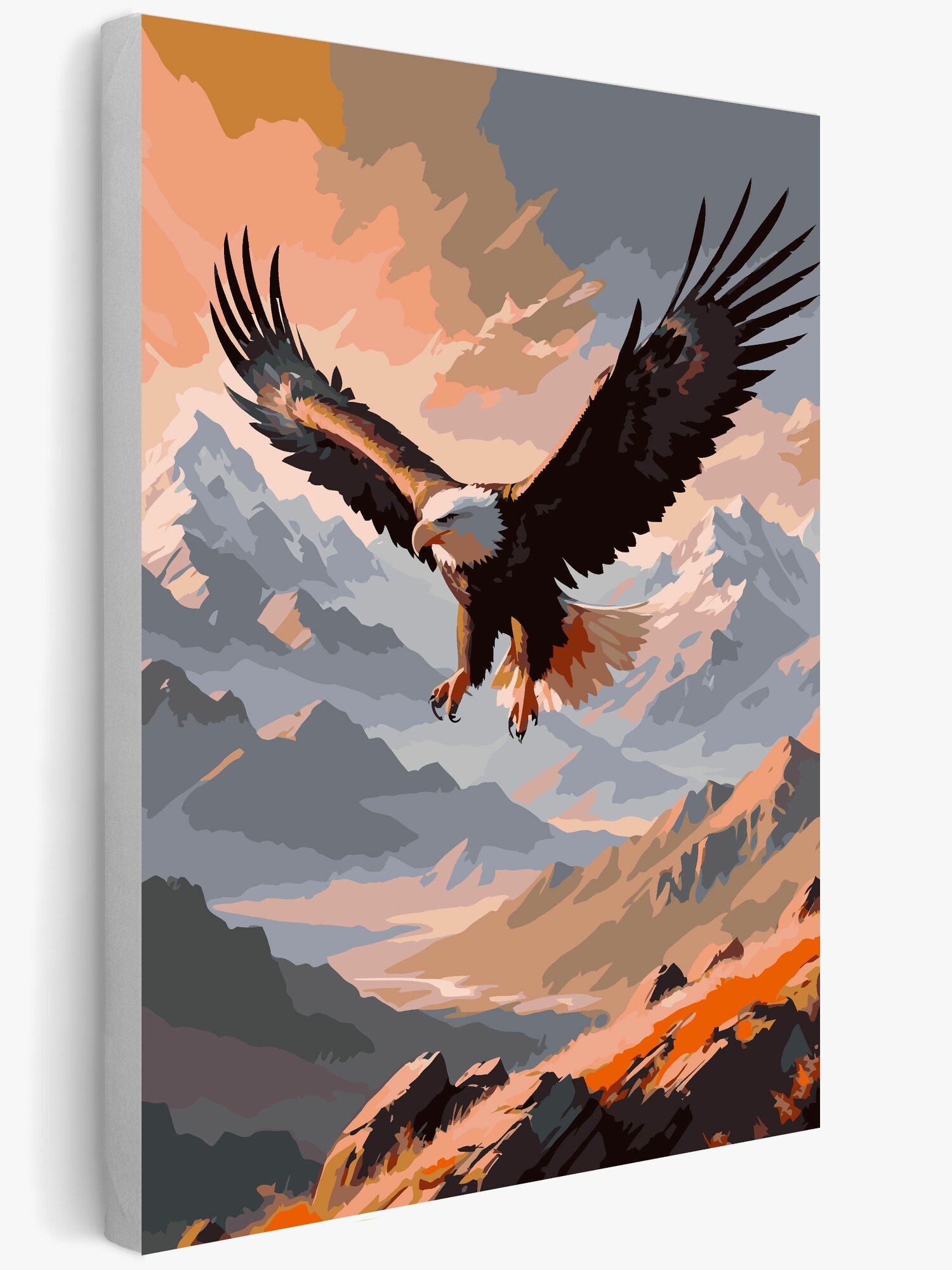 Картина по номерам орёл