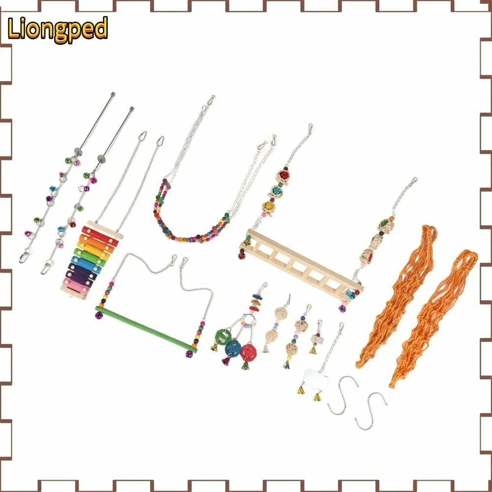 Игрушки для кур, безопасные и стильные качели, для всех видов птиц