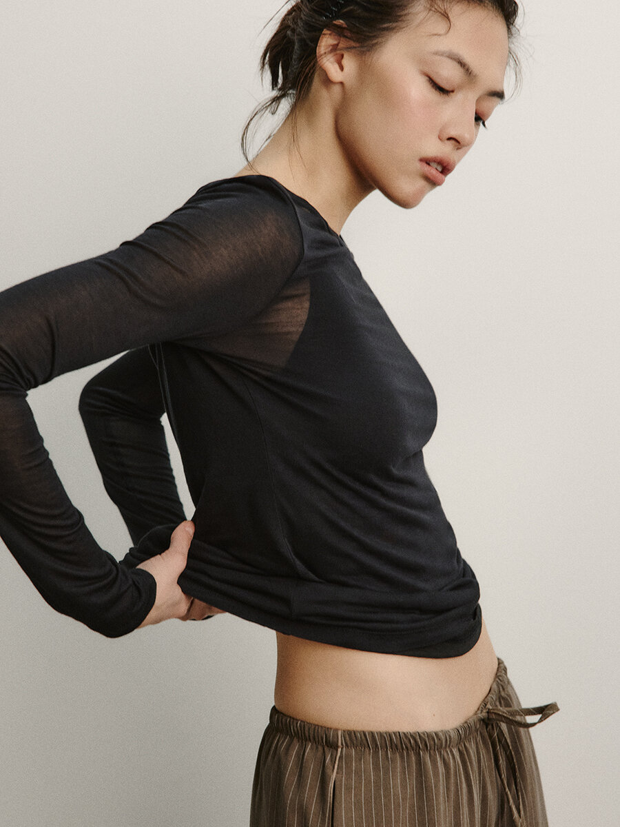 Лонгслив smart