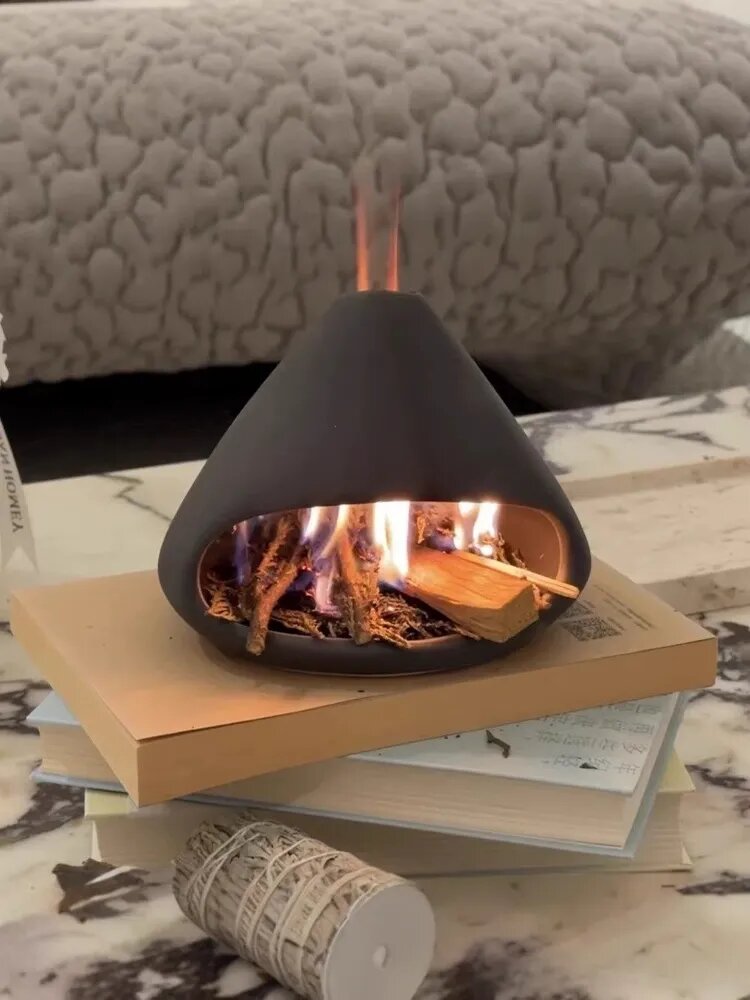 Подставка для благовоний ручной работы керамическая подставка Palo Santo подходит для палочек и колбочек-используется для ароматерапии, духовной медитации, йоги, подарков для украшения дома