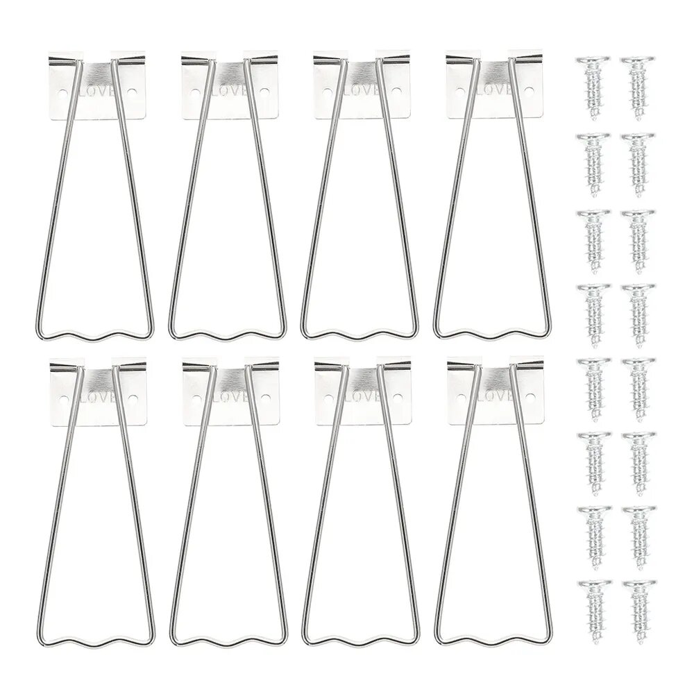 Подставки из металла для фоторамок, с шурупами, для поддержки фотоизображений