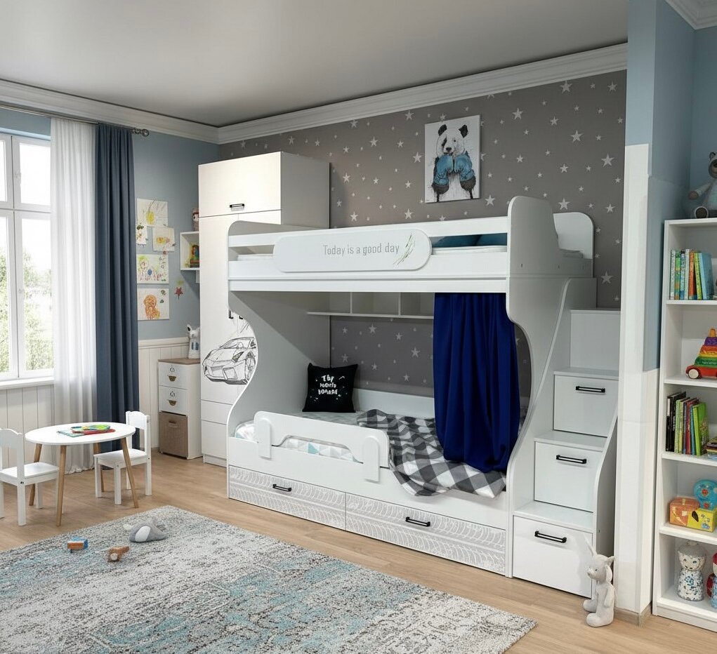 Двухъярусная кровать Престиж 190х90