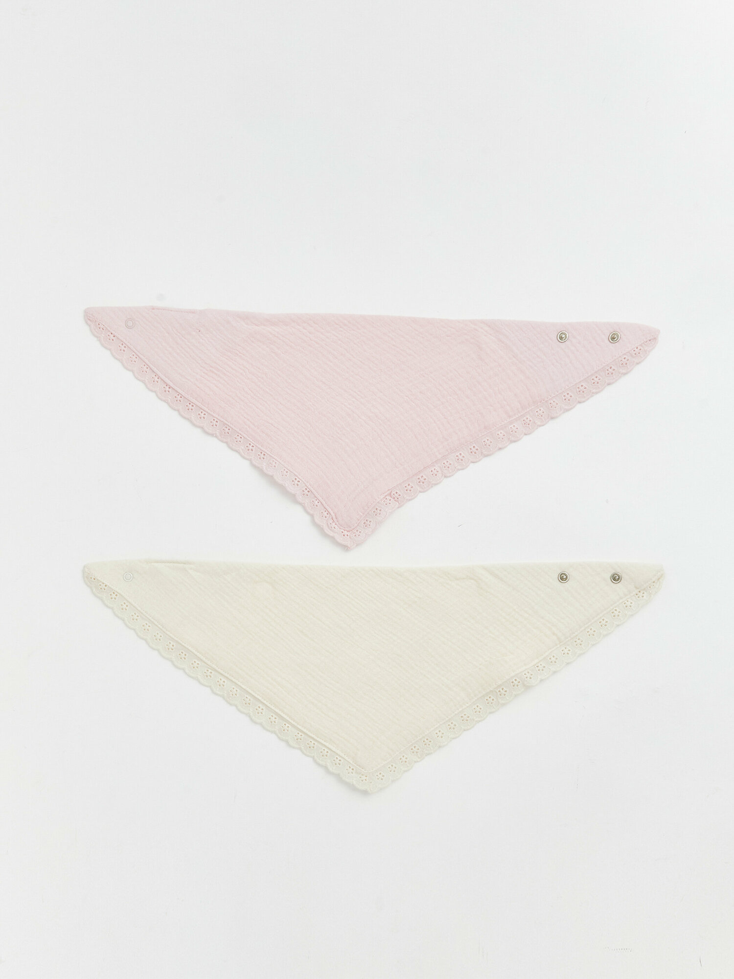 Нагрудники и слюнявчик S6EY38Z1 LC Waikiki, экрю, муслин