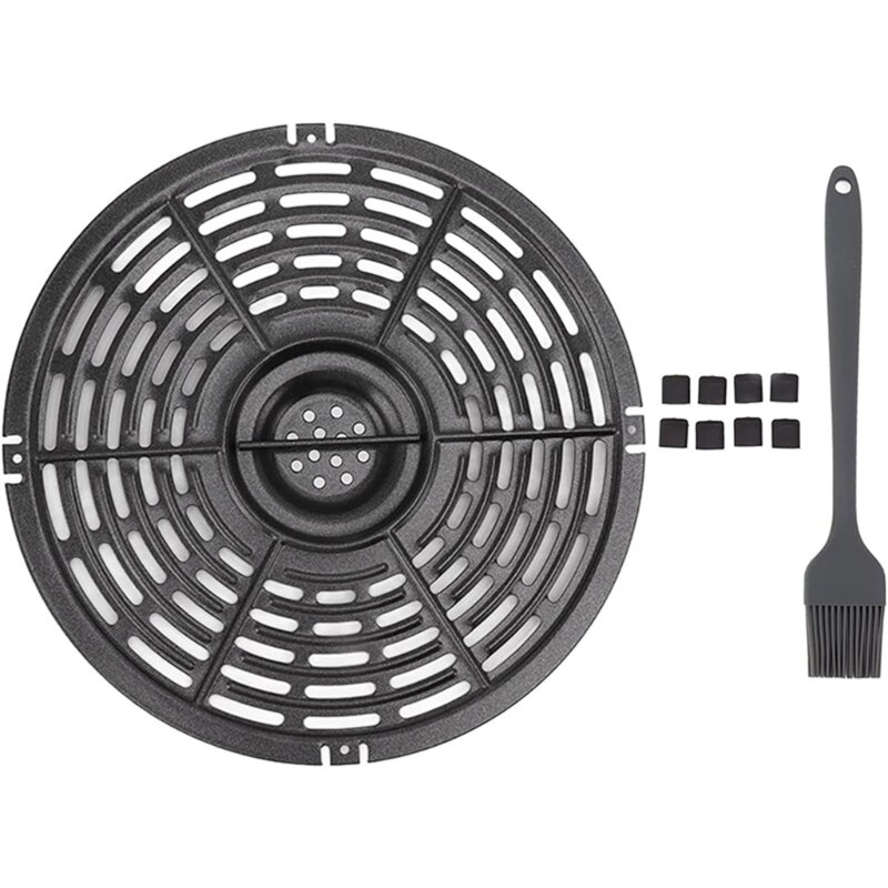 Многофункциональная Воздушная Фритюрница Формы Для Гриля Воздушная Фритюрница Лоток Для Приготовления Пищи Воздушная Фритюрница Формы Для Выпечки Воздушная Фритюрница Аксессуар для Воздушной Фритюрницы