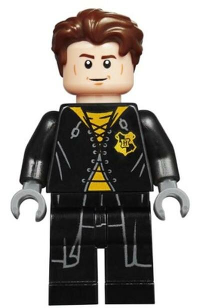 Минифигурка Lego hp179 Cedric Diggory - Black and Yellow Uniform