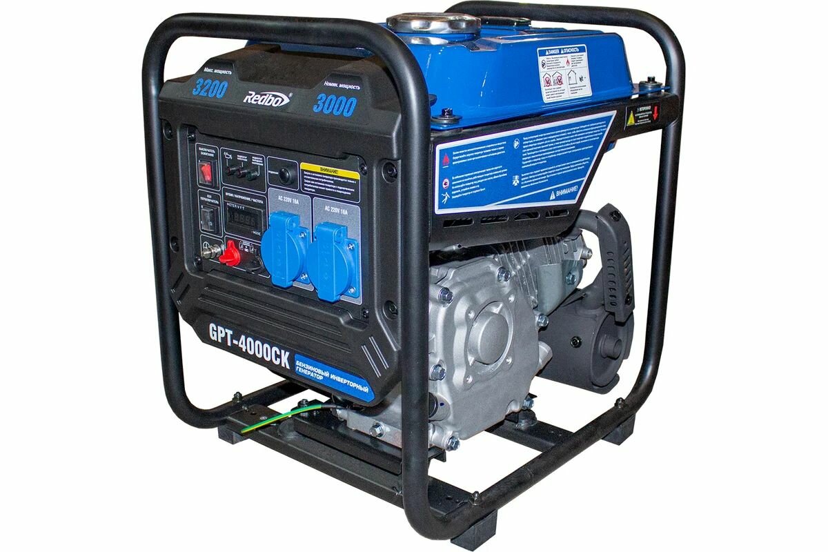 Генератор бензиновый Redbo GPT-4000CK