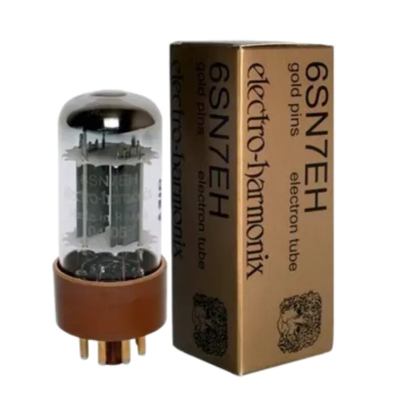 6SN7 Российская электронная трубка EH Gold Foot EH 6SN7 от имени Dawn CV181 6N8P 6SN7 Электронная трубка