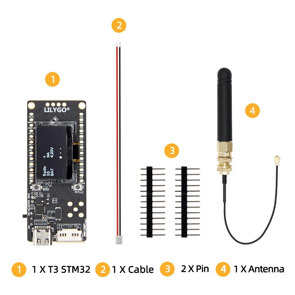 Lilygo® T3 STM32 плата разработки LoRa