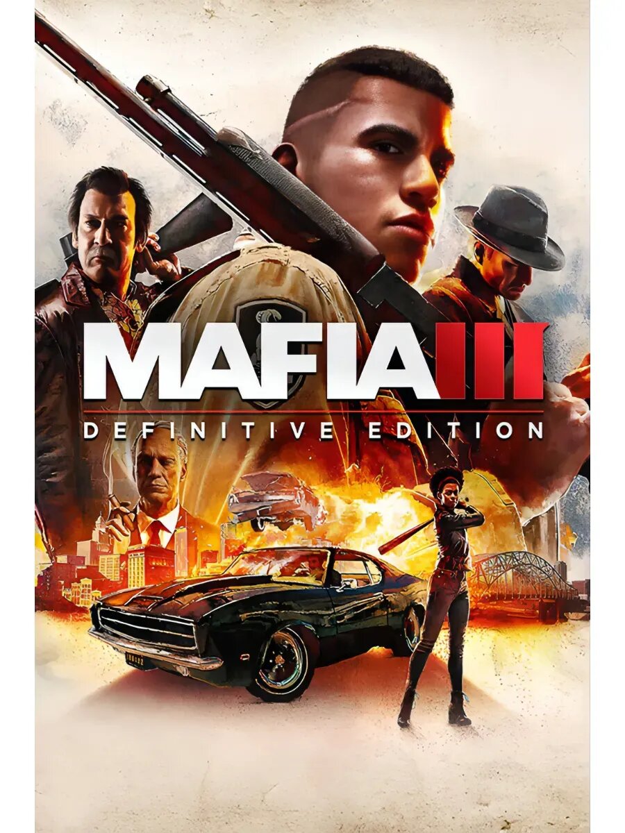 Mafia 3 Definitive Edition, игра для ПК (на флешке USB)