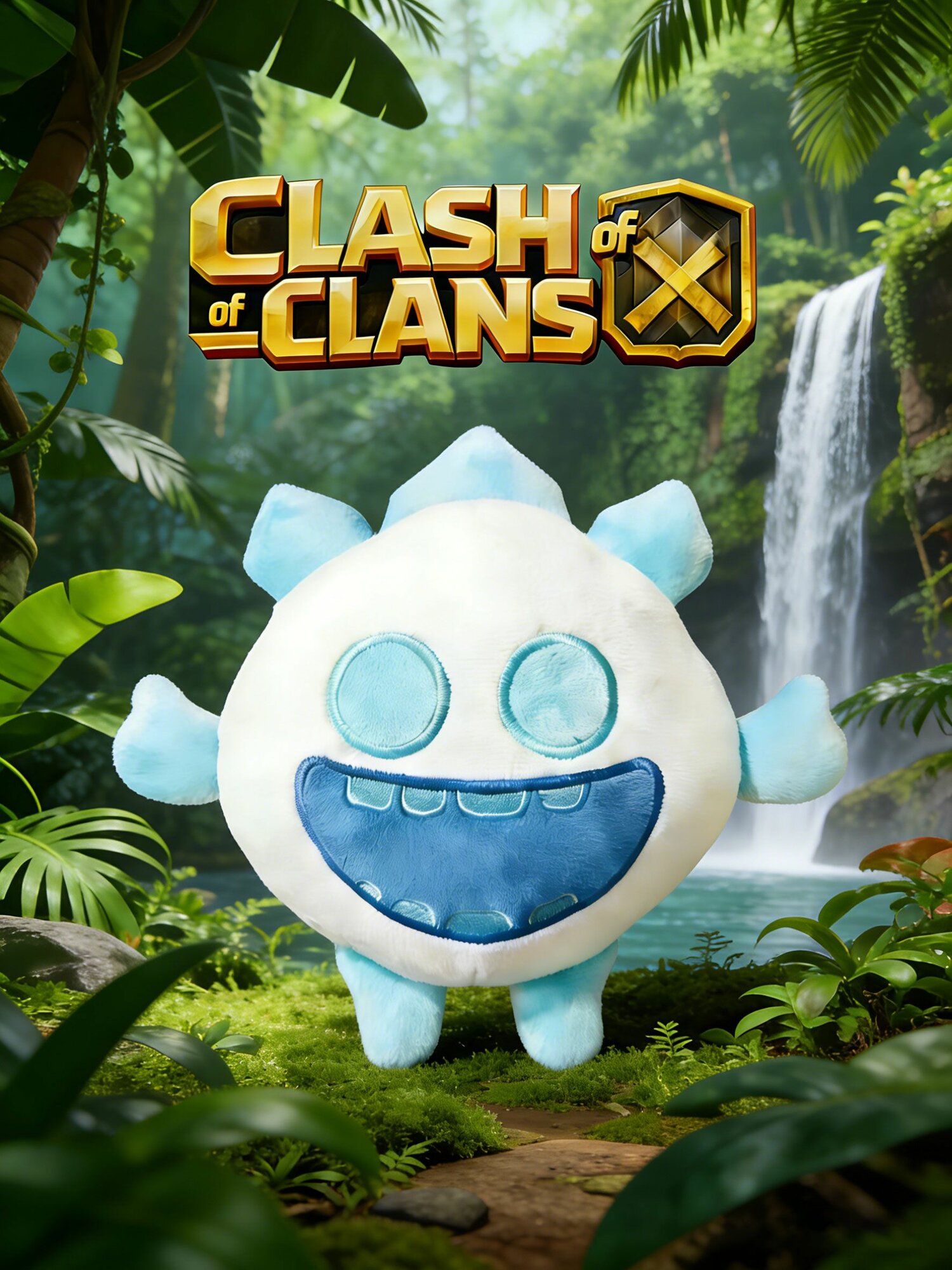 Clash of Clans Плюшевая игрушка Герои видеоигр, 9 см