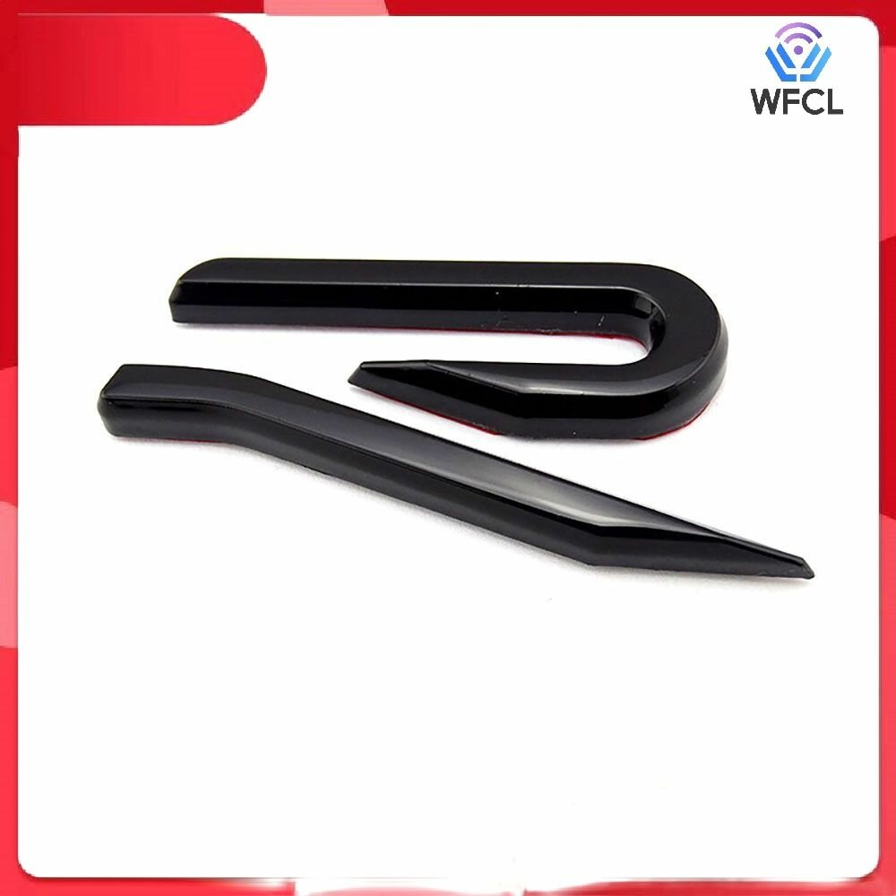 Молдинг-накладка R-отделки на эмблему Volkswagen для Tiguan/Polo/Passat/Jetta/T-cross/T-roc 2021-2024, к-т 2 шт
