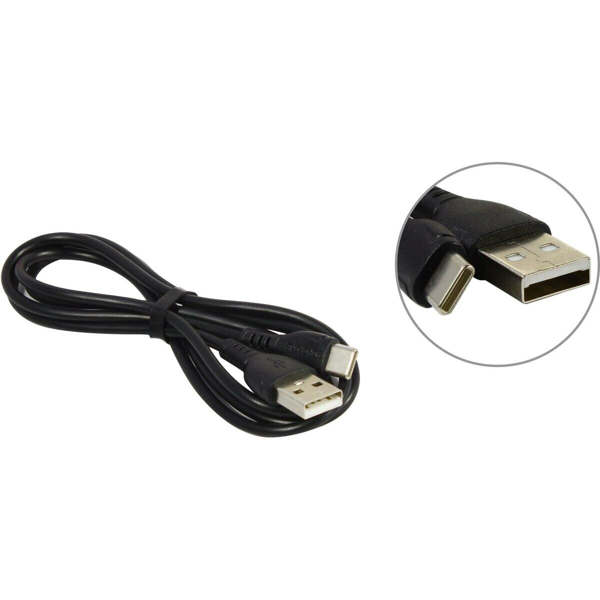 BOROFONE BX51 Black 743930 Кабель USB AM -- USB-C 1м