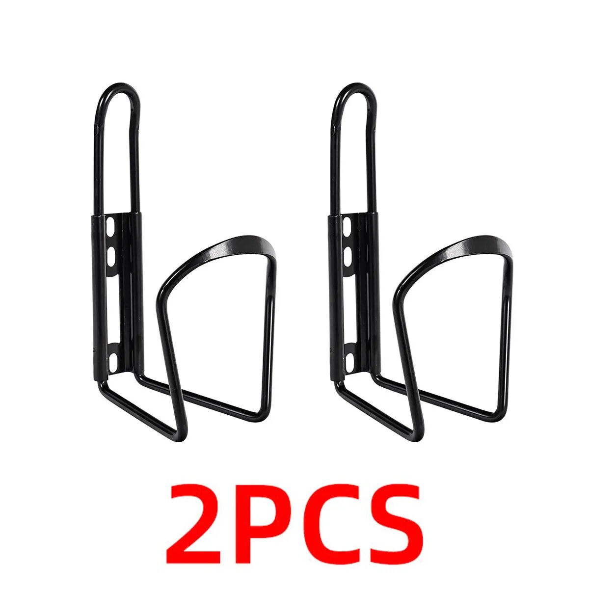 Держатель для бутылки PINMOAP из алюминиевого сплава Black(2PCS)