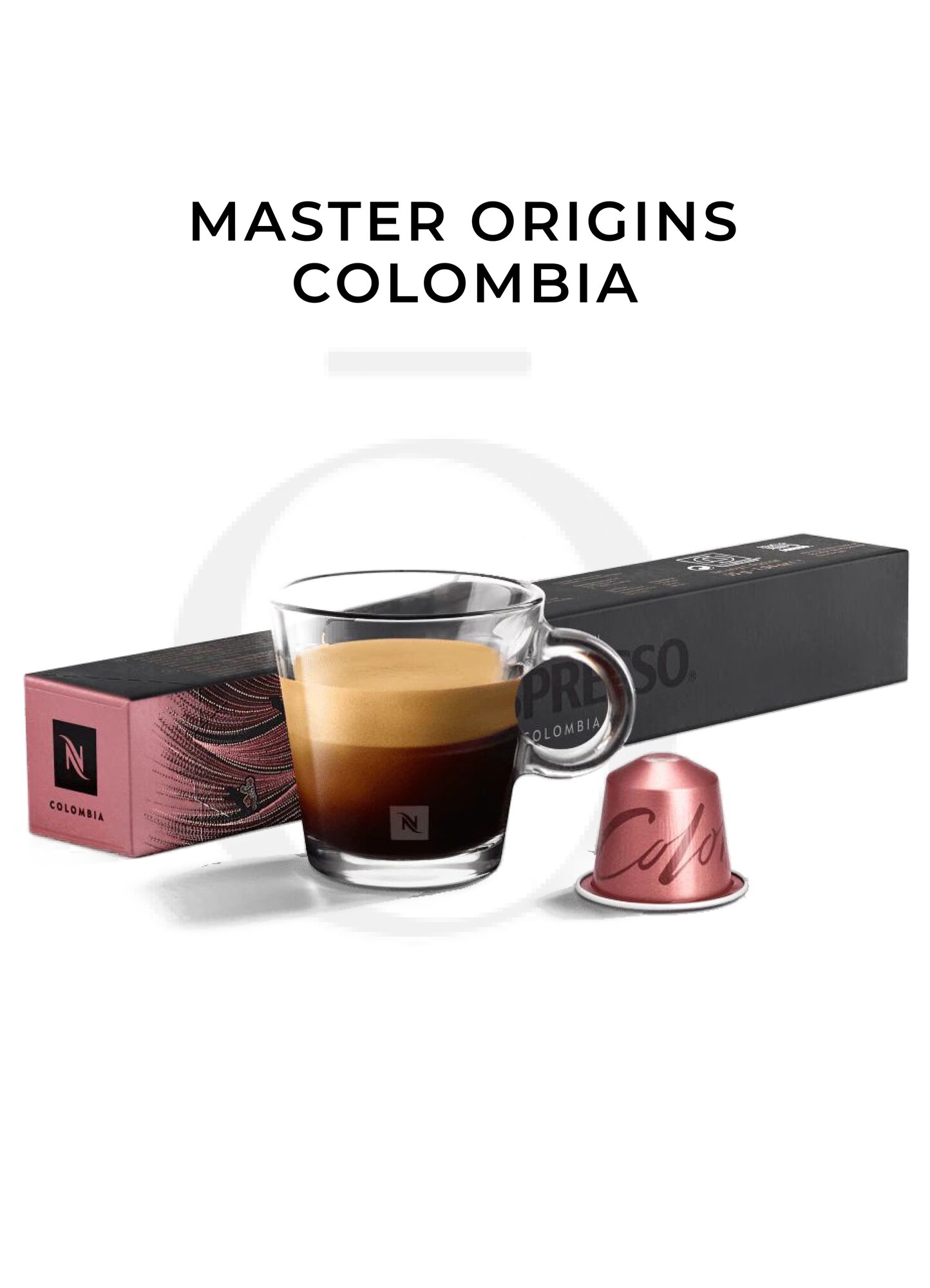 Кофе в капсулах Nespresso Original MASTER ORIGIN 2 уп./20 капсул: Ethiopia, Colombia