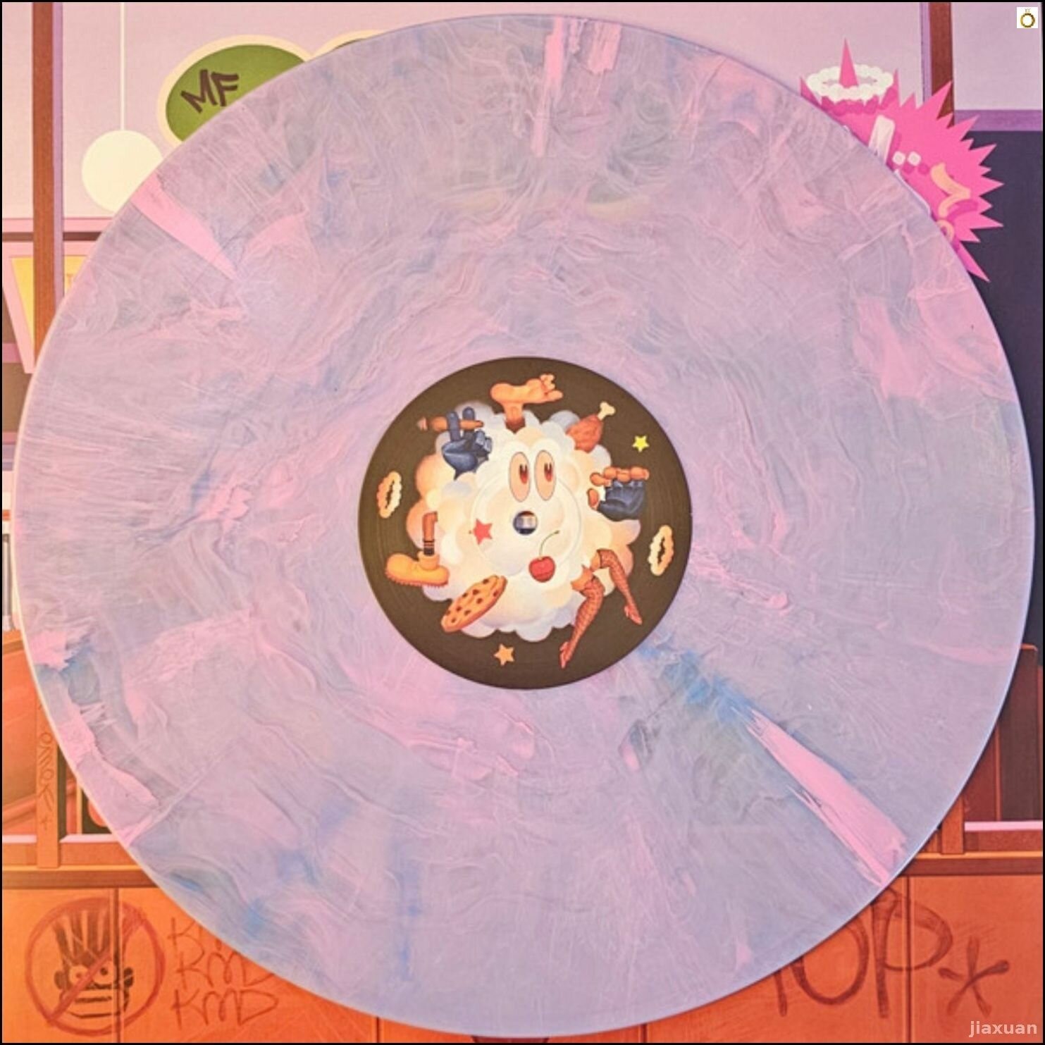 Эксклюзивный мраморный винил MM FOOD от MF DOOM юбилейное издание 2LP ограниченный тираж