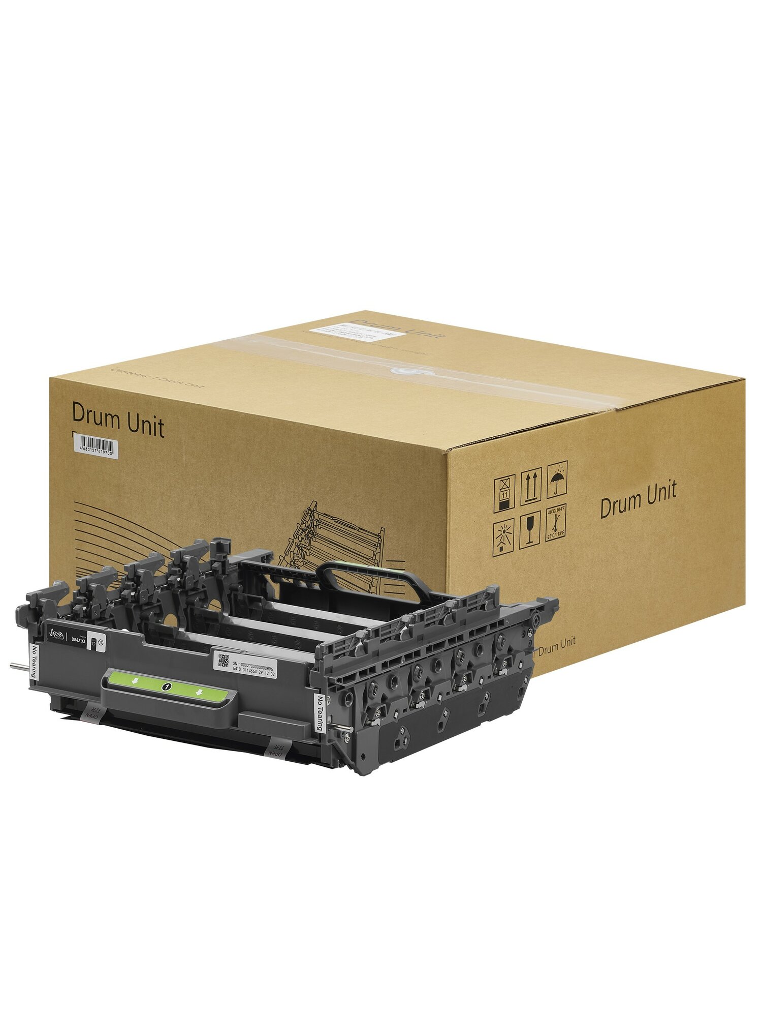 Блок фотобарабанов Sakura DR421CL для Brother HLL8260/9310CDW/DCPL8410/MFCL8690/9570CDW, черный, голубой, пурпурный, желтый, 50000 к. (4шт комплект)