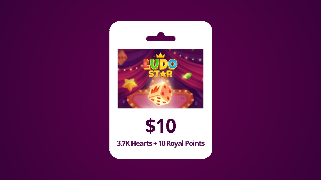 Ludo Star USD 10 Подарочная карта • регион Весь мир • цифровой ключ