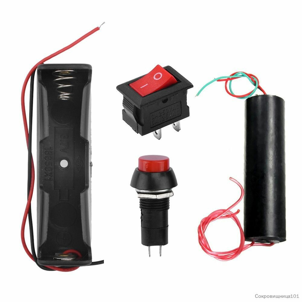 Дм3.7-6В до 1000кв высокого напряжения инвертор повышающий модуль питания дуговой генератор импульсов катушка зажигания импульсный блок питания пиропатрон