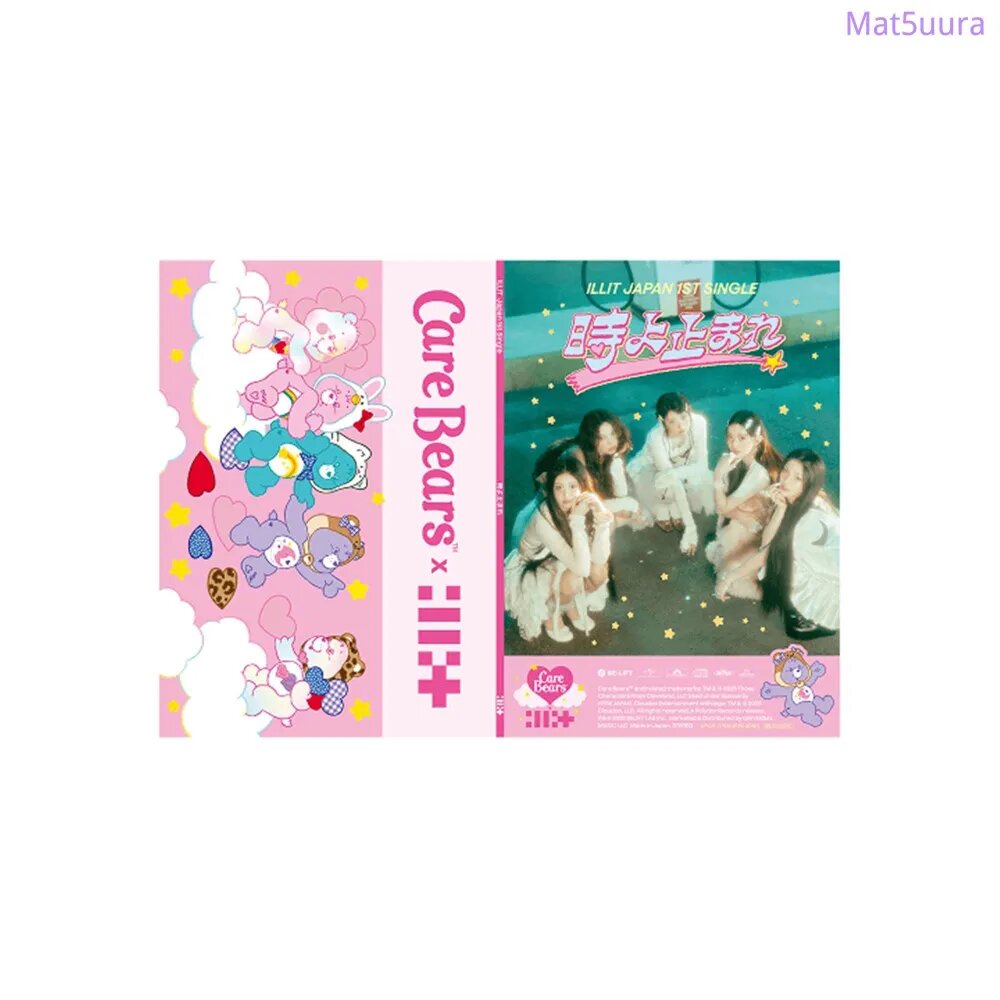 Альбом ILLIT Japan 1st Single 'Toki Yo Tomare' (Care Bears COLLABORATION LIMITED EDITION)