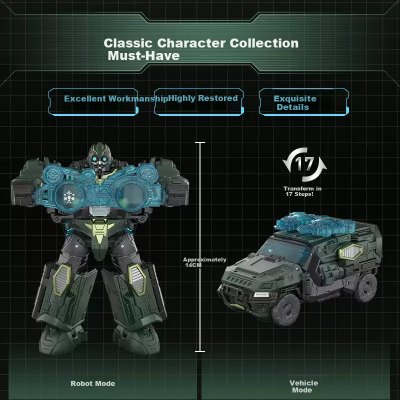Игрушечная модель автомобиля Transformers для мальчиков-детей, подарок из серии Tianzun Shidai Уровень 13 Tianyuan