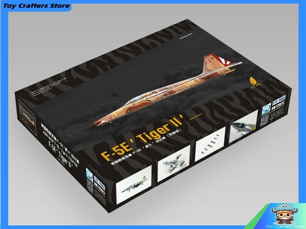 Эксклюзивная ранняя модификация Tiger II F5E в масштабе 1/72 от премиум бренда Dream Model DM720013 представлена