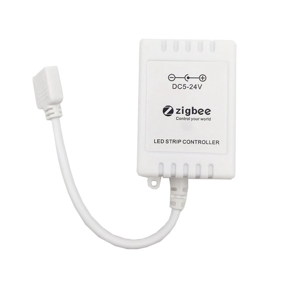 O4(A F V K) Tuya Zigbee умный светодиодный контроллер RGB совместим с световой полосы 5 В-24 В, совместимый ZHA Zigbee2MQTT Tasmota Home