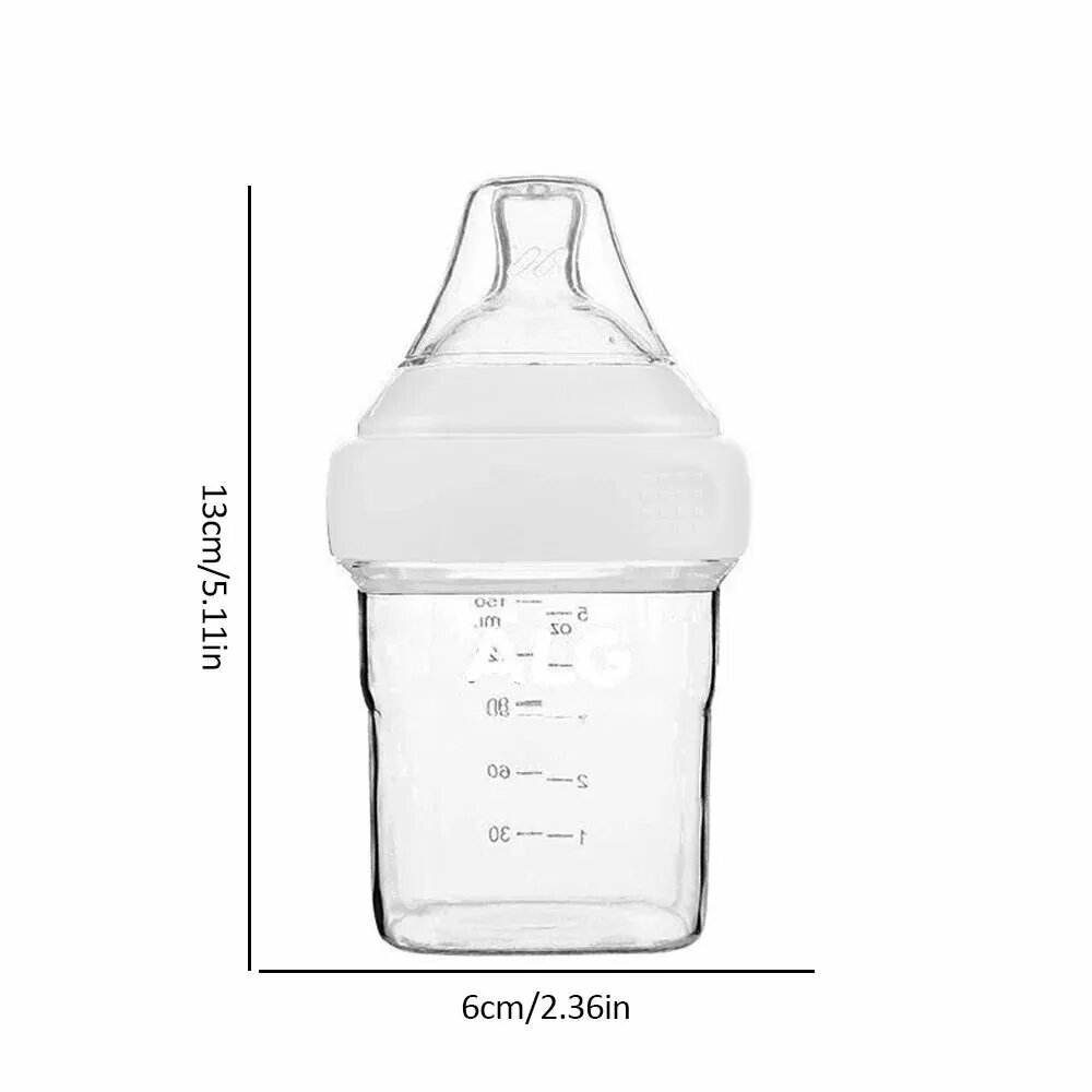 Квадратная полипропиленовая детская бутылочка, измерительная шкала, мягкая силиконовая пустышка, герметичная и устойчивая к падению, подходит для использования ребенком в возрасте 0-3 лет