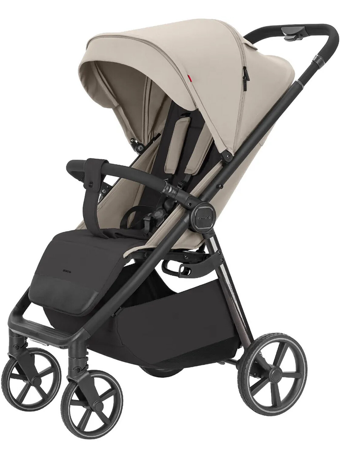 Коляска прогулочная CARRELLO Bravo lite Marble Beige LED-фонарь CRL-5529